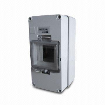 IP66 RCD/MCB/Circuit Breaker Enclosure Box, Made of UV-resistant ...