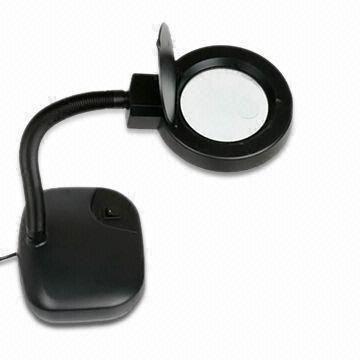 Buy Wholesale China 10x Benchtop Magnifier With Light Velocity Lens ...