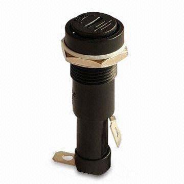 Taiwan Panel Mount Type Fuse Holder with 6.4 x 30 or 6.35 x 31.8mm ...