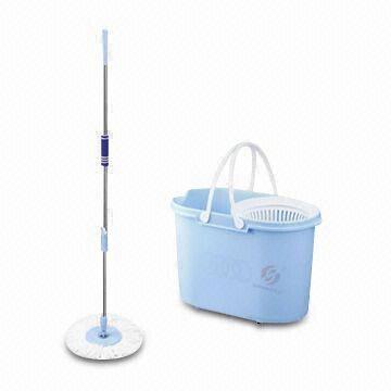 Buy Wholesale China Hand Pressure Spin Mop With 360° Rotation, Suitable ...