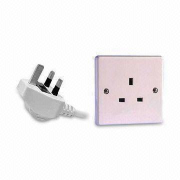 Buy Wholesale China Uk Power Plug With 13a Current, Acid-, Alkali- And ...