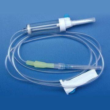 Infusion Set With Pvc Tube, Drip Chambers, Roller Clamps And Air Inlet ...
