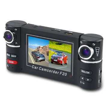 Buy Wholesale China Car Cam Hd/dcr Dual View Camera F20 With ...