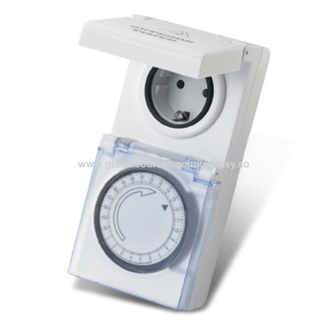 Buy Wholesale China 24 Hours Programmable Mechanical Timer For Outdoor ...