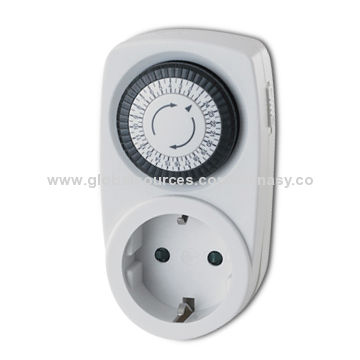 Buy Wholesale China Mini 24-hour Programmable Mechanical Timer with 3 ...