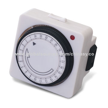 Buy Wholesale China Usa Type 24 Hours Programmable Mechanical Timer With 1875w Maximum Power And ...