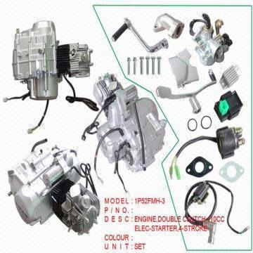 MOTORCYCLE ENGINE 110CC 1P52FMH | Global Sources