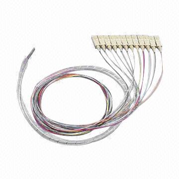 Buy Wholesale China Bundle Pigtail Fiber-optic Patch Cord With Spiral ...