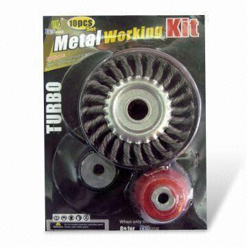 Buy Wholesale China 10 Pieces Metal Working Kit With 115mm Plastic ...