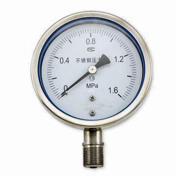 Buy Wholesale China Pressure Gauge With Laminated Safety Glass Windows ...