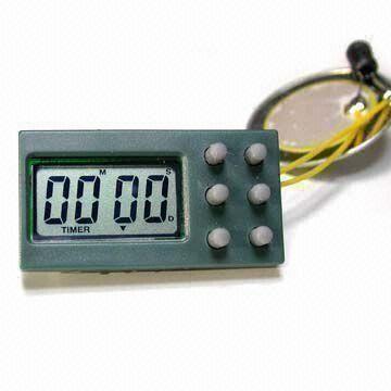 Mini Alarm Timer Clock With +1.20 To + 1.70v Operating Voltages And 12 ...