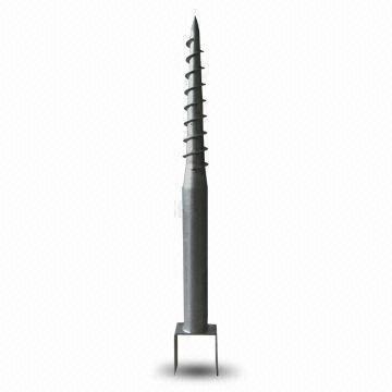 Bulk Buy China Wholesale Hot-dipped Galvanized Ground/earth Screw ...
