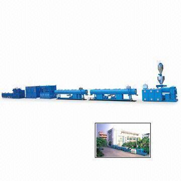 Conical Twin-screw Pipe Extrusion Machine, Used For Thermal Sensitivity ...