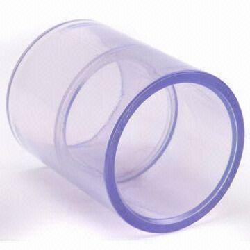 Clear Pvc Coupling With Socket Joint End, Available From 1/2 To 6 ...