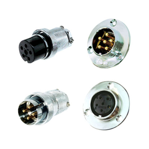Circular Power Connectors With 250v/10a Rating, Rohs Directive ...