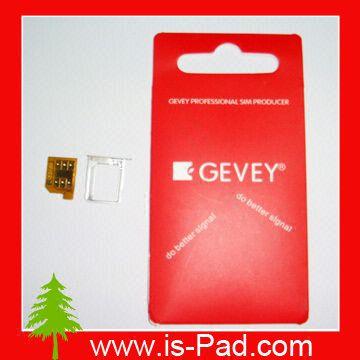 Buy Wholesale China Gevey Unlock Sim Card For Iphone 4g & Gevey Unlock ...