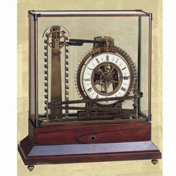 Reproduction Mystery Water Wheel Ball Bearing Industrial Clock ...