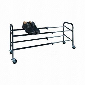 Buy Wholesale China Extendable Shoe Rack With Wheels, Easy To Assemble ...