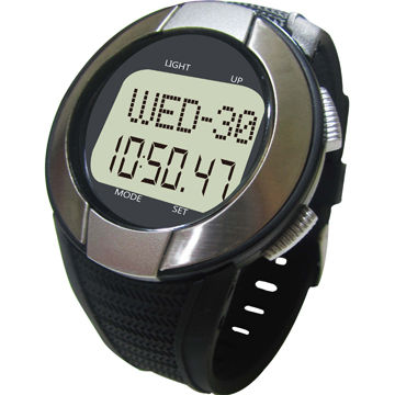 Buy Wholesale Taiwan Pedometer Watch With Heart Rate Monitor, Touch-on ...