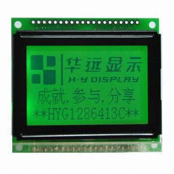 Buy Wholesale China 128- X 64-dot Green Backlight Lcd Module With ...