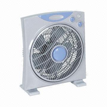 12-inch Box Fan With One Hour Timer, 50 Or 60hz Frequency And 110 Or ...