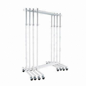 White Single-bar Clothing Rack, Comes in 5 Pieces/Set, - Buy China ...