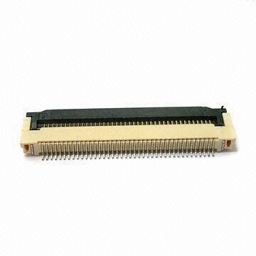 ZIF Type Board to FPC Connectors Flip-Lock (Rotatory Cover) with 0.5mm ...