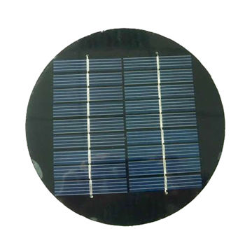 Pet Laminated 5.5v Mini Round Solar Panel For Solar Lawn Lamp And Solar ...