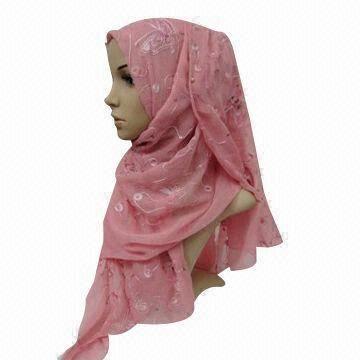 Buy Wholesale China Muslim Hijab Voile Long Scarf, Available In ...