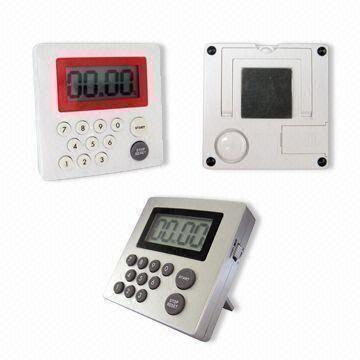 China Promotional Timers with Magnet on Back, Made of ABS, Fancy Design ...