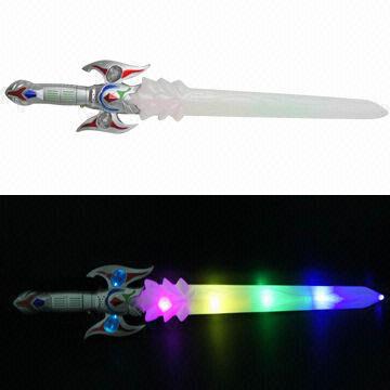 Buy Wholesale China Light-up Toy Flashing Sword With Sound, For Outdoor ...