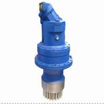 Hydraulic Slew Reducer/Rotating Gearbox /Slewing shaft output spline ...