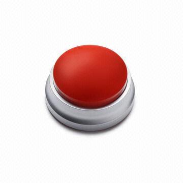 Plastic Toys big red button with geek sounds and music | Global Sources