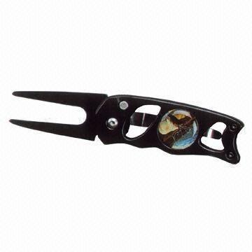 Buy Wholesale China Foldable Golf Divot Tool With Ball Marker & Golf ...