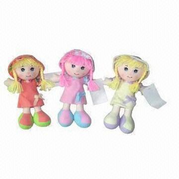 Buy Wholesale Hong Kong SAR 10-inch Rag Dolls, Come In Various Designs ...