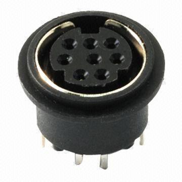 Mini Din Circular Connectors With 30mΩ Contact Resistance - Explore ...