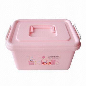 Buy Wholesale China Plastic Middle Storage Box With Handle, Measures 34 ...