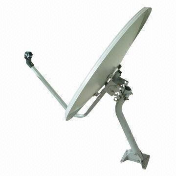 60cm Ground Mount Round Ring Satellite Dish Antenna With 0.4 To 0.8mm ...