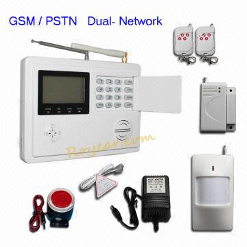 Buy Wholesale China Gsm/pstn Dual Network Alarm System With Lcd Display ...