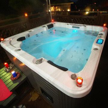 Buy Wholesale China Hot Tub/jacuzzi With Shoulder/foot Massage Function ...