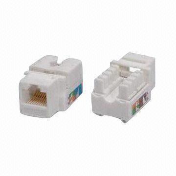 Buy Wholesale China 90° Rj-45 Keystone Jacks, Used For Cat6 Utp Patch ...