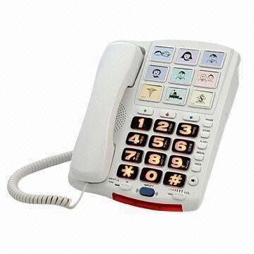 Buy Wholesale Taiwan Mtp-3104 Amplified Big Button Phone With 9 Photo ...