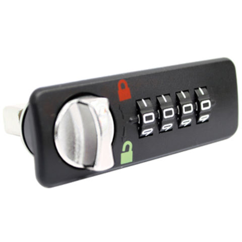 Buy Wholesale Taiwan 4 Dials Resettable Combination Locker Lock With ...