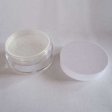 Buy Wholesale China Loose Powder Jar With Pe Sifter And Abs Cap ...