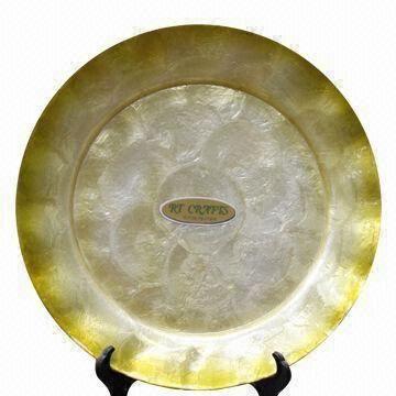 Capiz Shell Charger Plate/Tableware, Ideal for Home Decorations ...