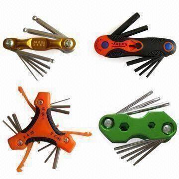 Buy Wholesale China Foldable Hex Allen Key Set With Metric, Ball Point ...