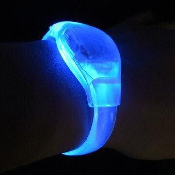 Buy Wholesale China Size Adjustable Led Light Up Wristband, Laser ...