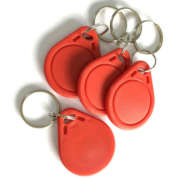 RFID ABS Keychain with Mifare Chip, EM Chips and Coil Antenna, RFID ...
