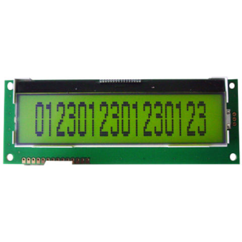 2-line Display with PCB Board, 16 Characters, 99 x 23mm Viewing Area, 2 ...