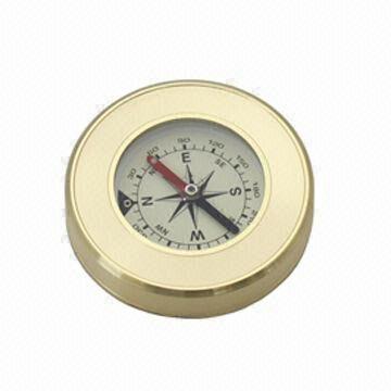 Hong Kong SAR Compass with Brass Housing and Anti-slip Base, Widely Used for Outdoor and Camping ...